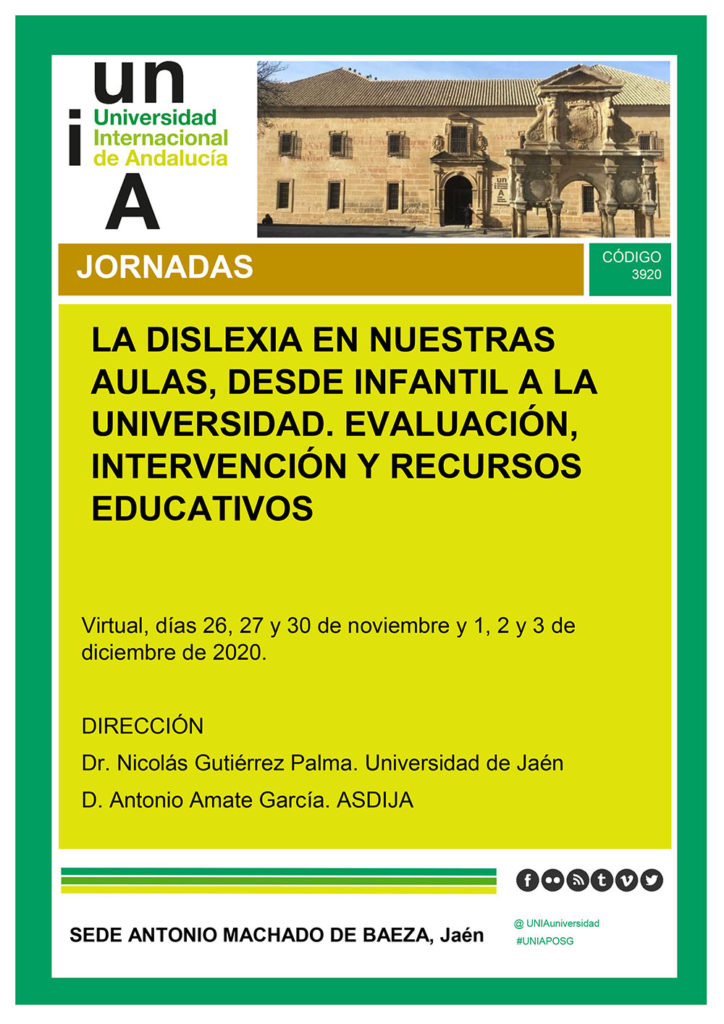 La dislexia en nuestras aulas, desde infantil a la universidad ...
